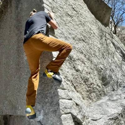 Arete and Holes v2 - Cabbage Patch, Little Cottonwood Canyon Bouldering ...