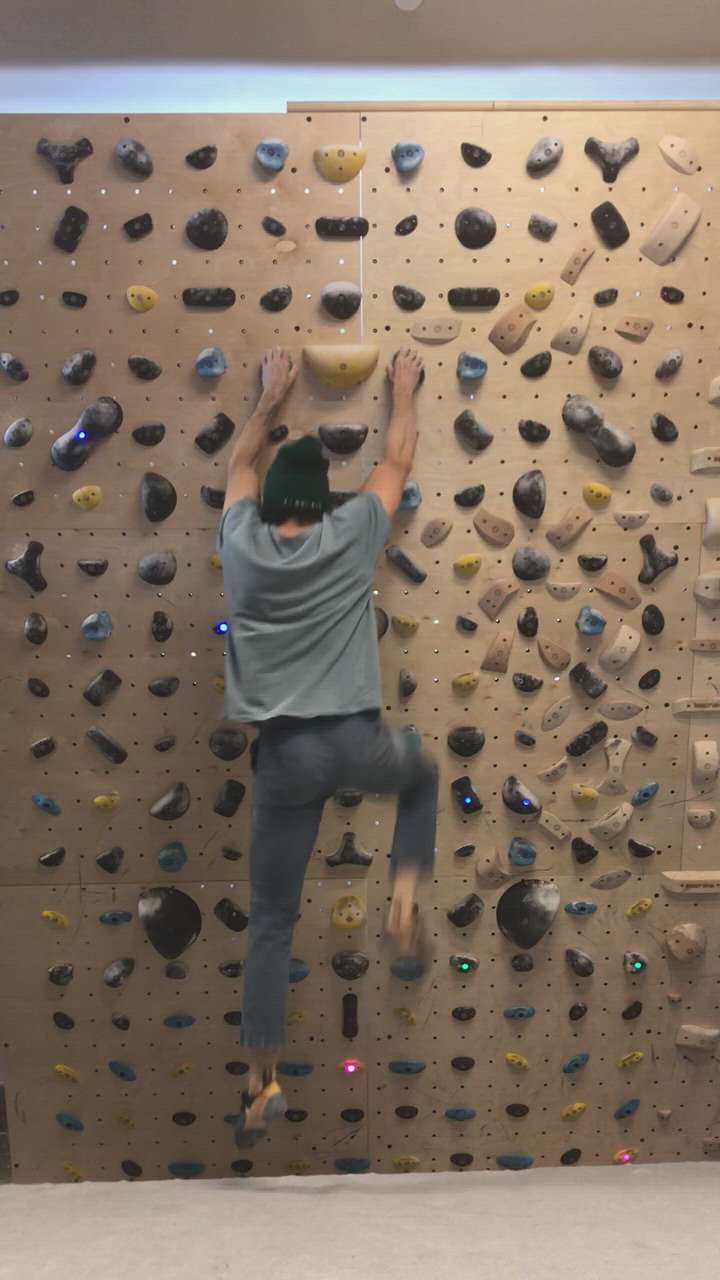 Chin Check v5 - Grasshopper Board Bouldering - Watch Beta Videos