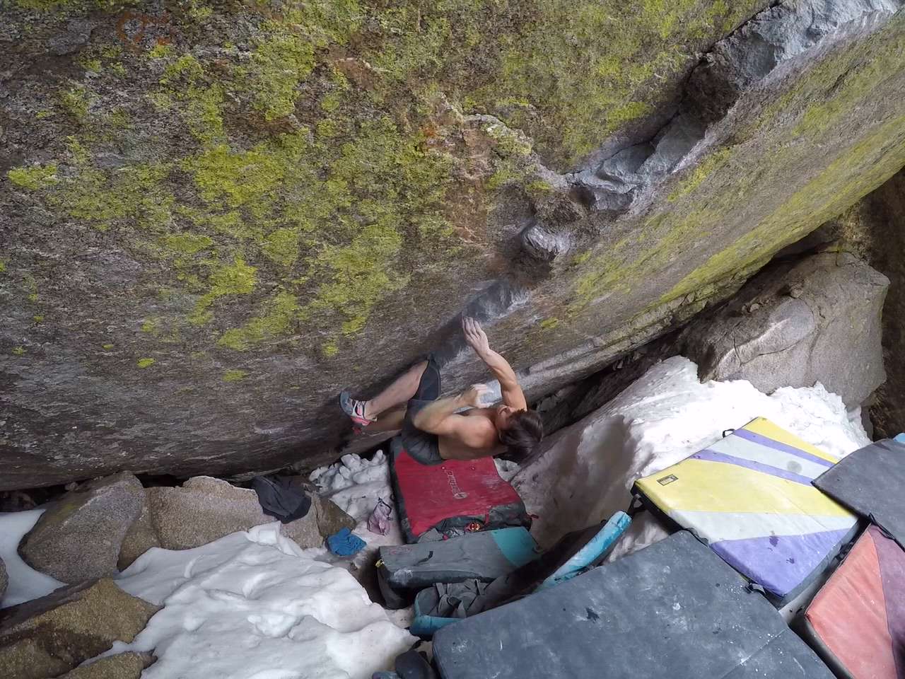 Ganesh v12 - Area B, Mt. Blue Sky Bouldering - Watch Beta Videos