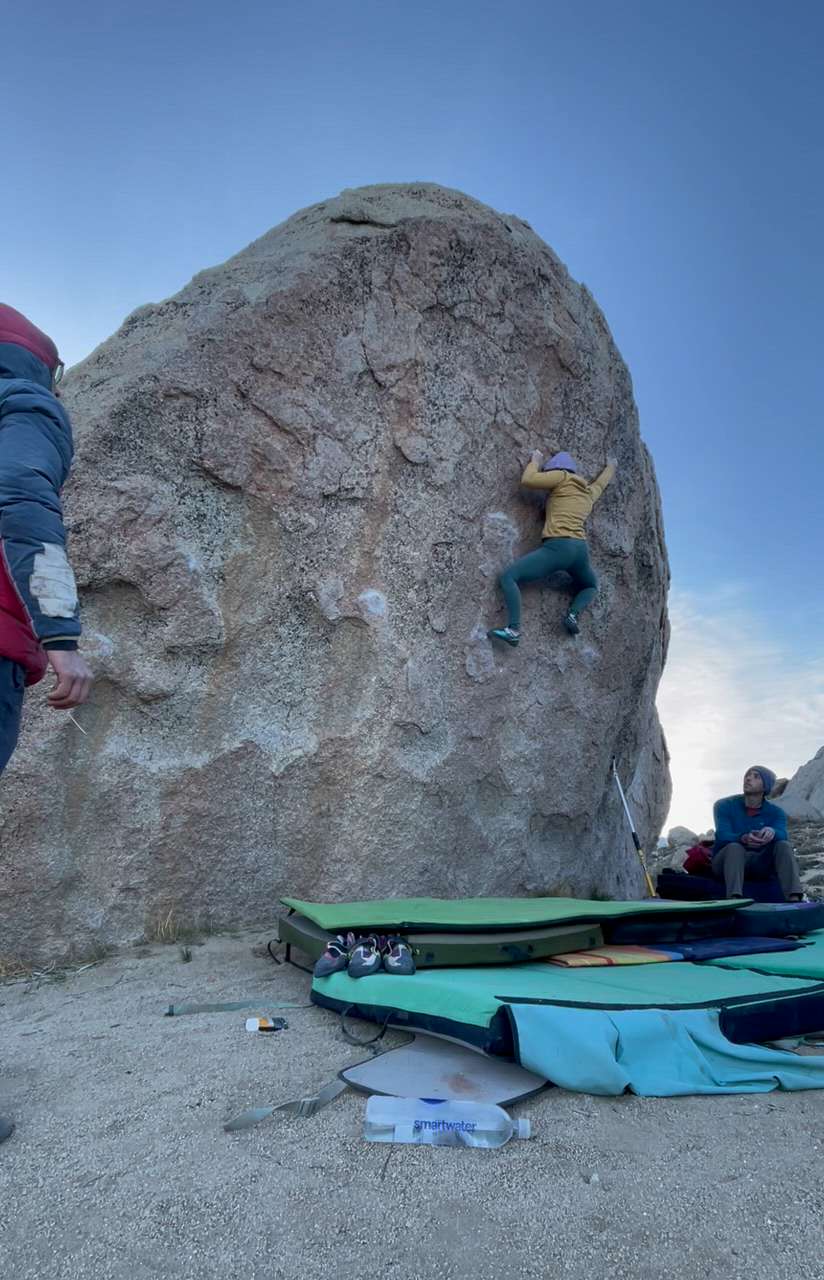 Junior's Achievement v7 - Buttermilks, Bishop Bouldering - Watch Beta ...