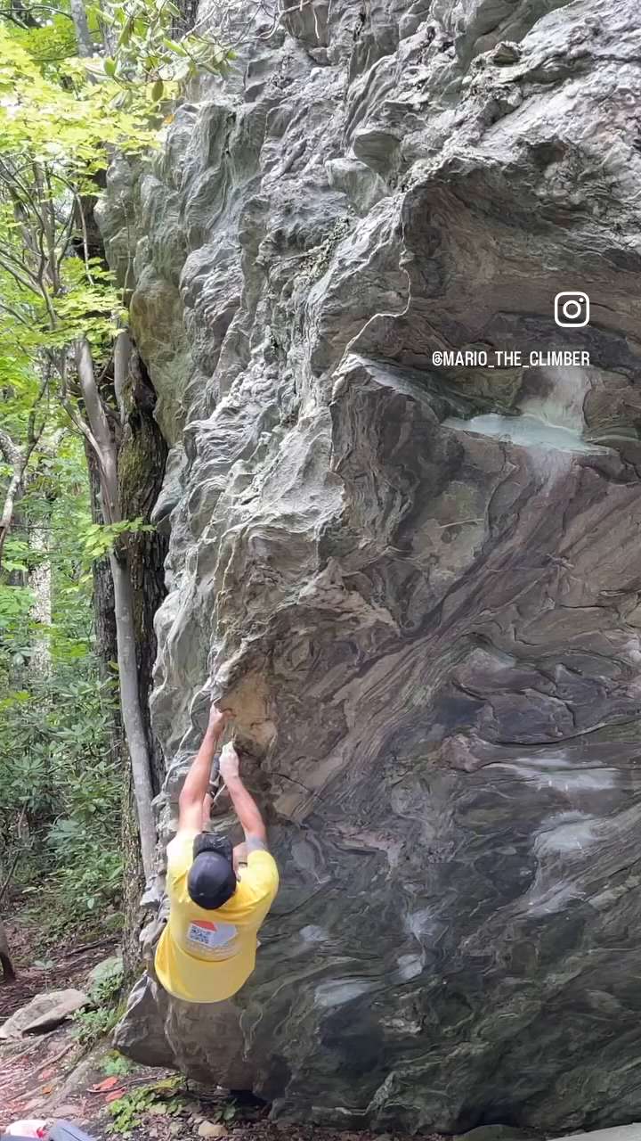 Three Sisters v5 - Moore's Wall Bouldering - Watch Beta Videos