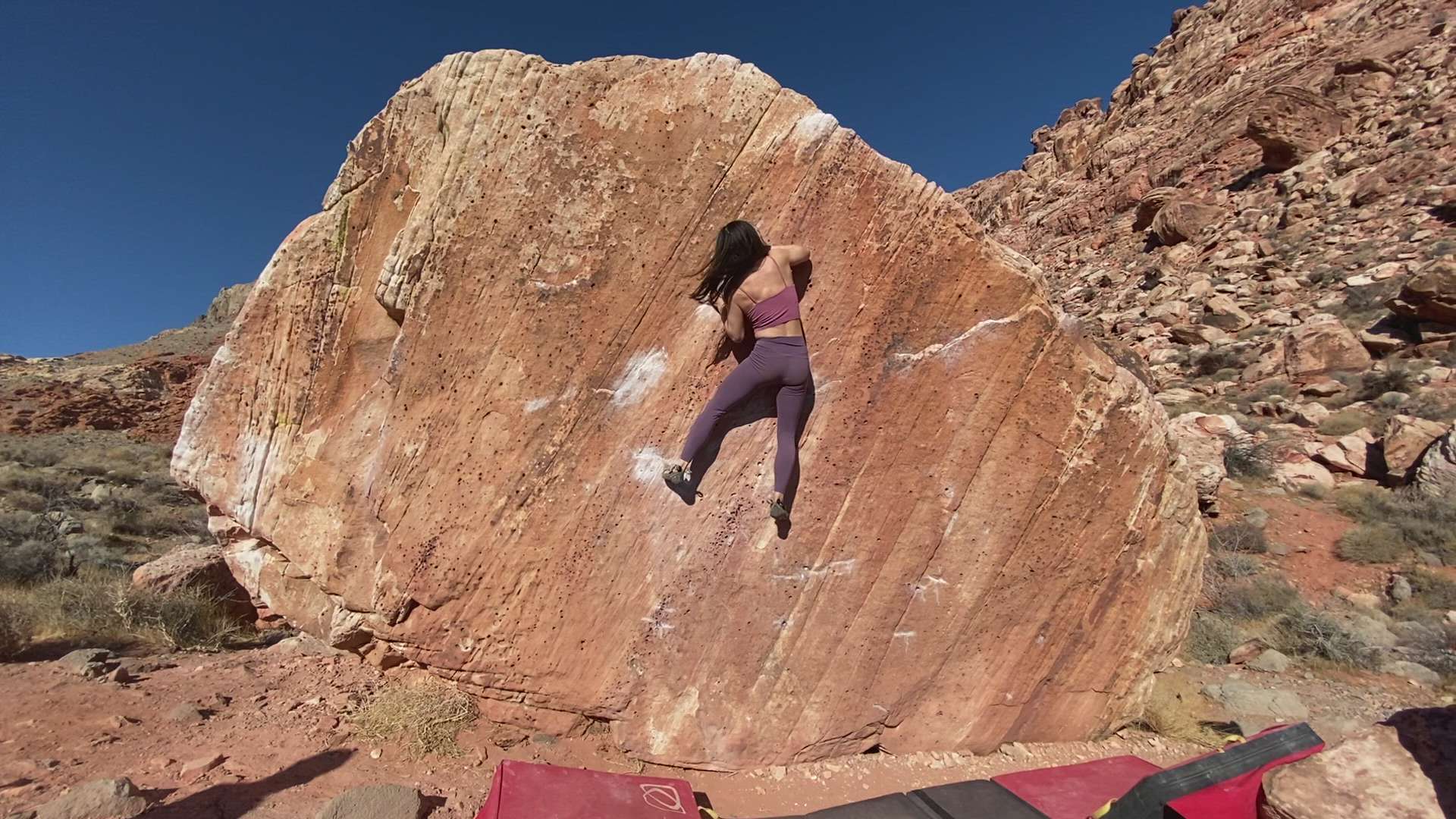 Sorange v3 - Kraft, Red Rock Bouldering - Watch Beta Videos