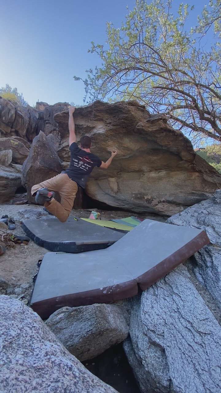 Mini Slashface v9 - South Mountain Bouldering - Watch Beta Videos