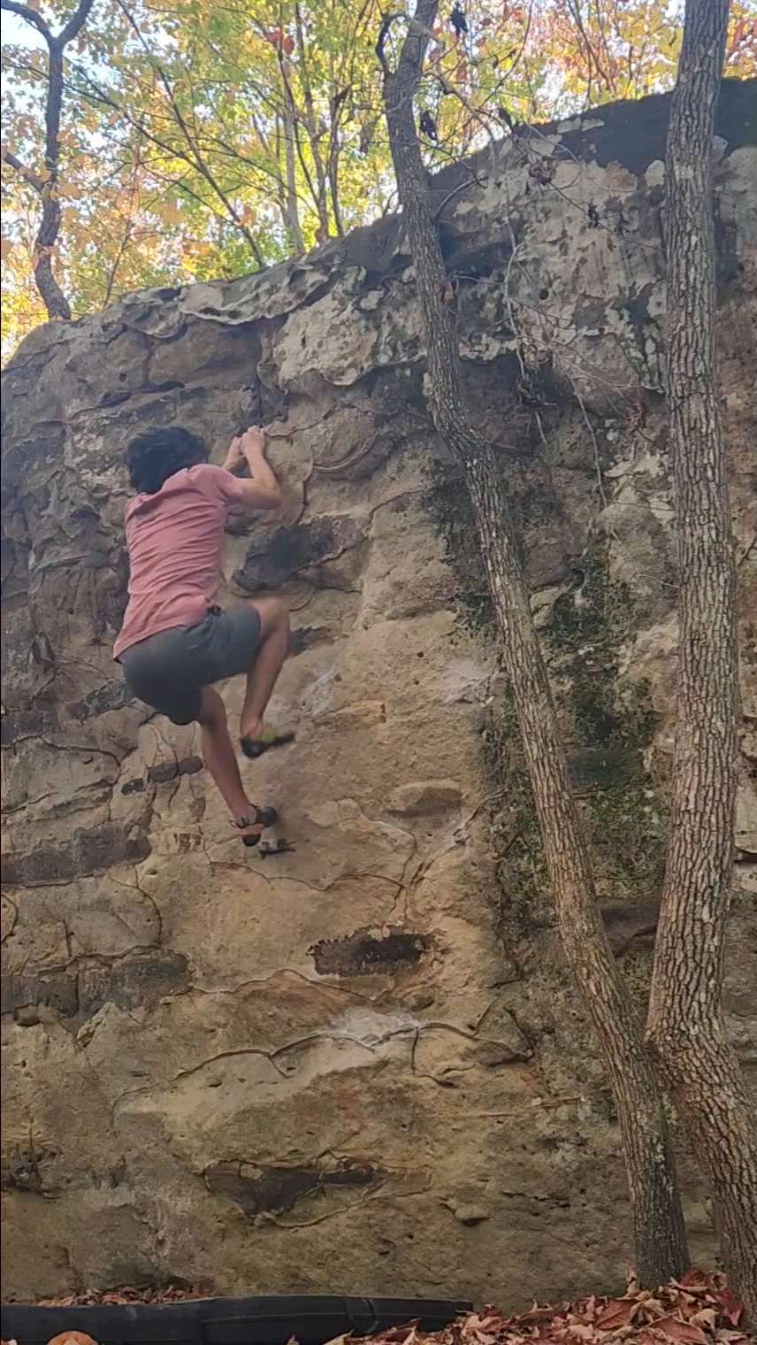 Screaming Church Girls v4 - The Maze, Rocktown Bouldering - Watch Beta ...