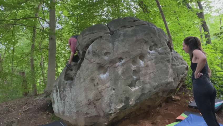 Face it v2 - The Mountain Boulder, St. Elmo Boulders/Old Wauhatchie ...
