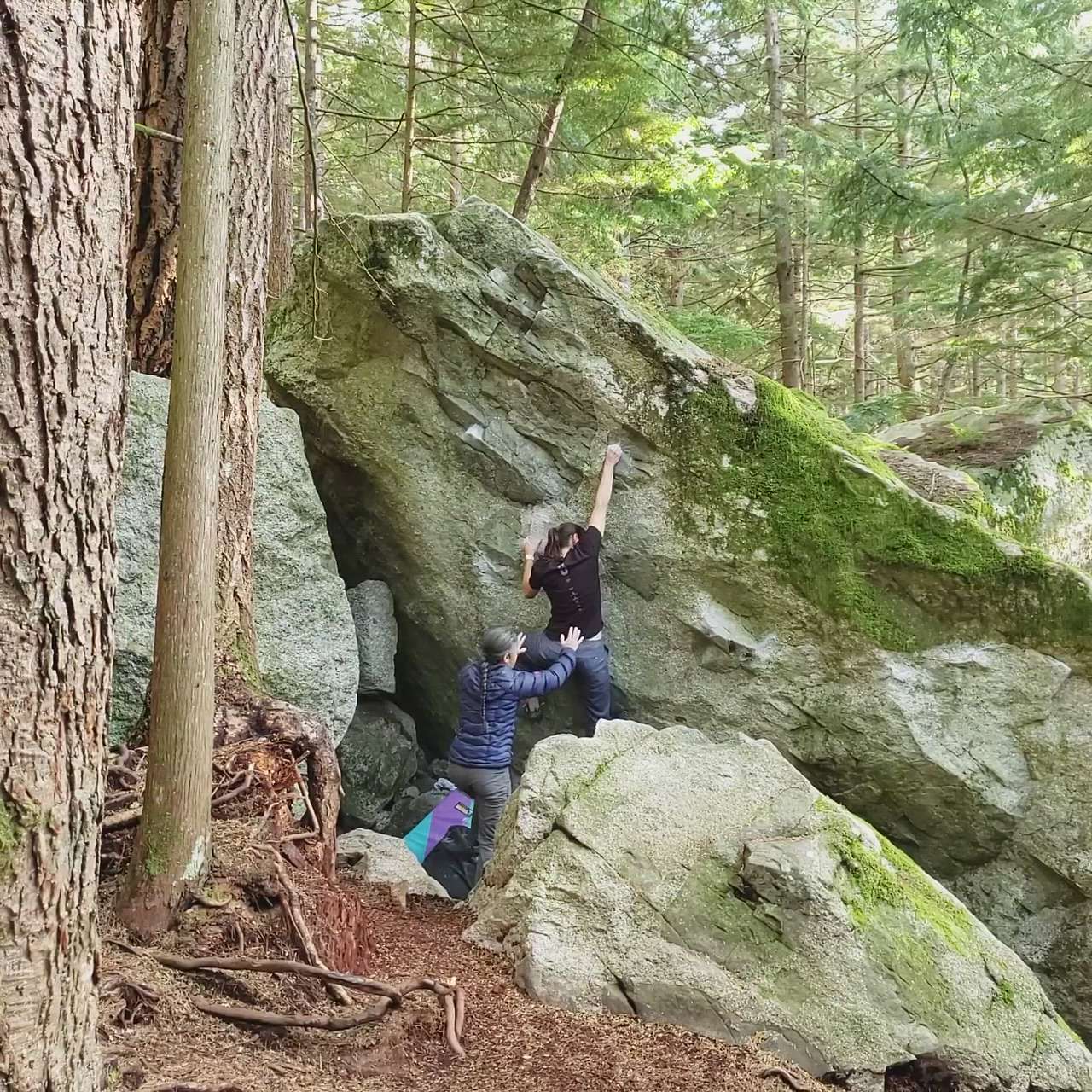 Slingshot v2 - Grand Wall, Squamish Bouldering - Watch Beta Videos