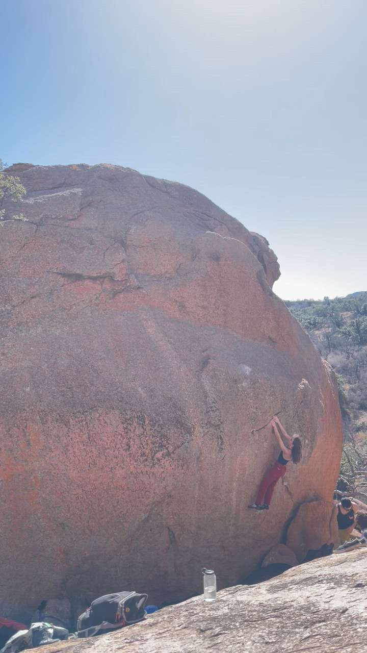 Don Quixote v8 - Enchanted Rock Bouldering - Watch Beta Videos