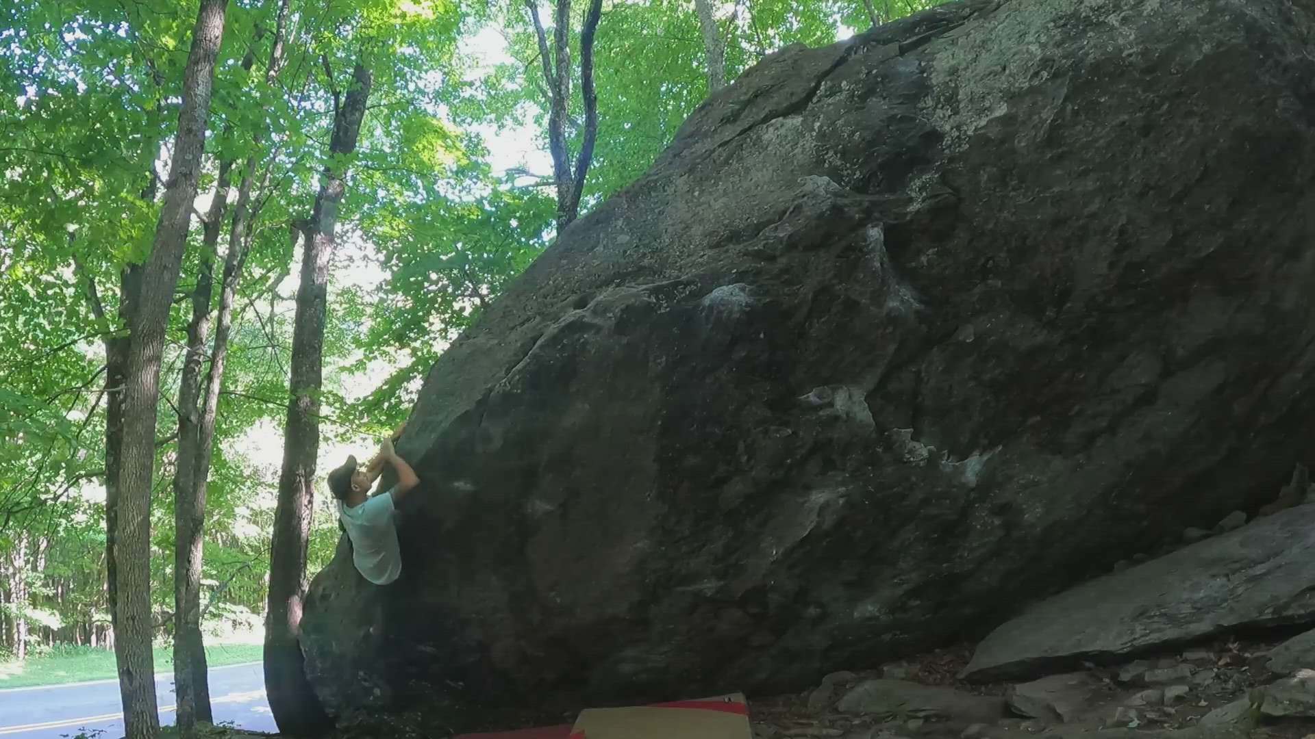Nimbus v4 - A.V.P Area, Grayson Highlands State Park Bouldering - Watch ...