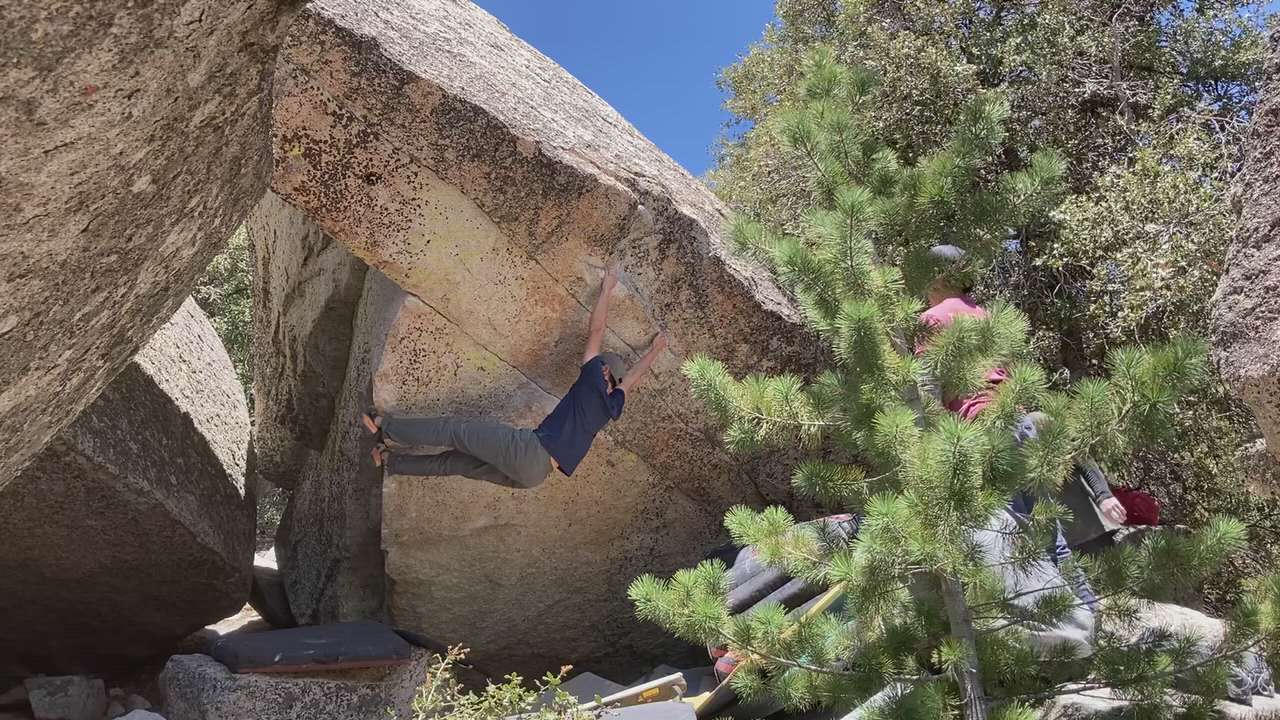 Gimme Some v8 - OK Corral, Black Mountain Bouldering - Watch Beta Videos