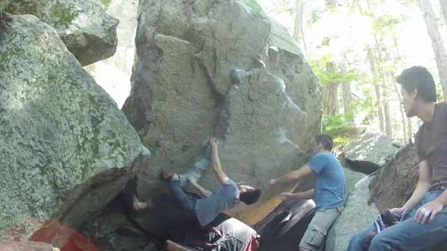 Swank Stretch v5 - Grand Wall, Squamish Bouldering - Watch Beta Videos