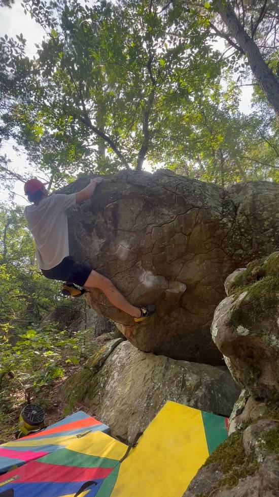 Gingerbread Man v5 - McGee Creek Bouldering - Watch Beta Videos
