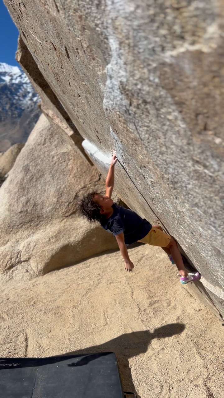 Iron Man v4 - Buttermilks, Bishop Bouldering - Watch Beta Videos