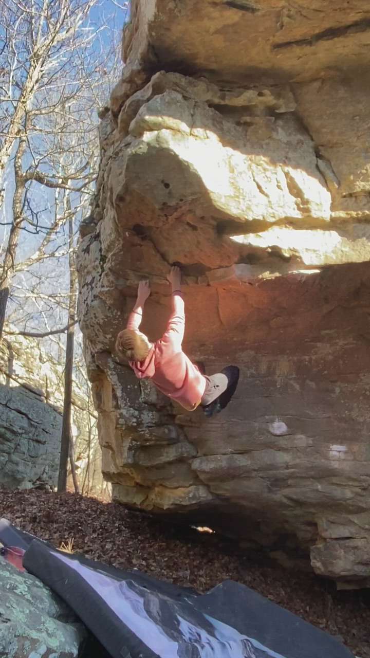Misdirection v12 - Heaven Boulders, Arkansas Bouldering - Watch Beta Videos