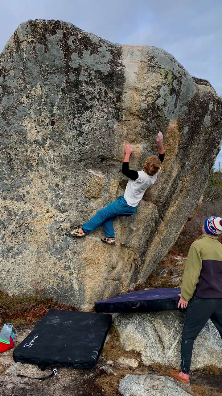 Keith probably did it v3, Halifax - KAYA | The Climber's App