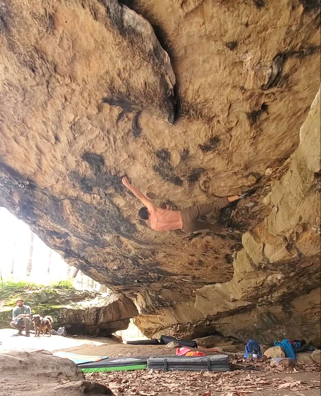 Bubba Bath v11 - New River Proper, New River Gorge Bouldering - Watch ...