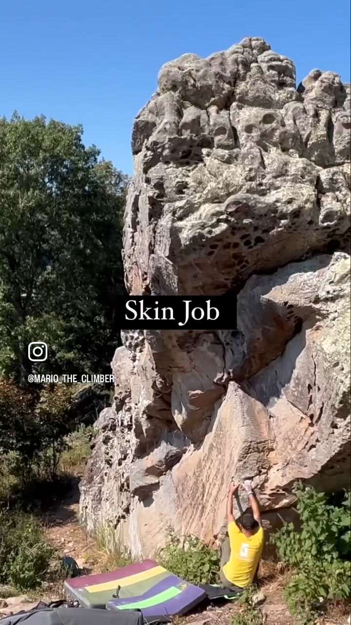 Skin Job v2 - Eastside, Horseshoe Canyon Ranch Bouldering - Watch Beta ...