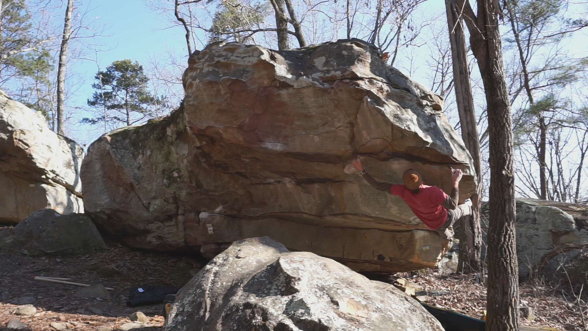 Scarecrow v6 - Lower, Hospital Boulders Bouldering - Watch Beta Videos