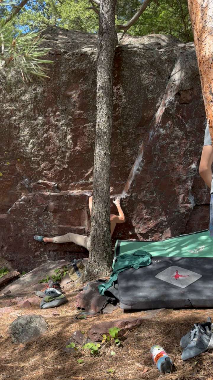 The Full Gronky v7 - Flatirons Bouldering - Watch Beta Videos