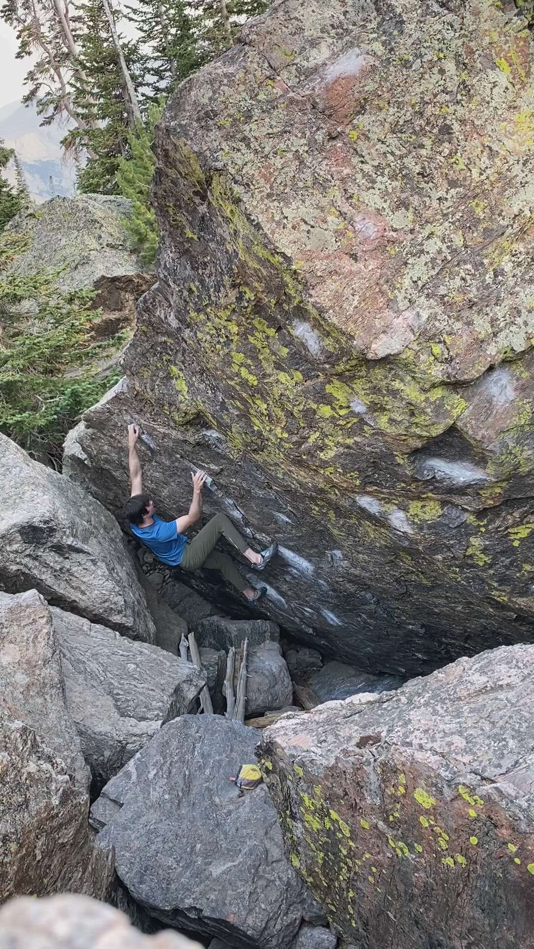 Makaila v7 - Lower Chaos, Rocky Mountain National Park Bouldering ...