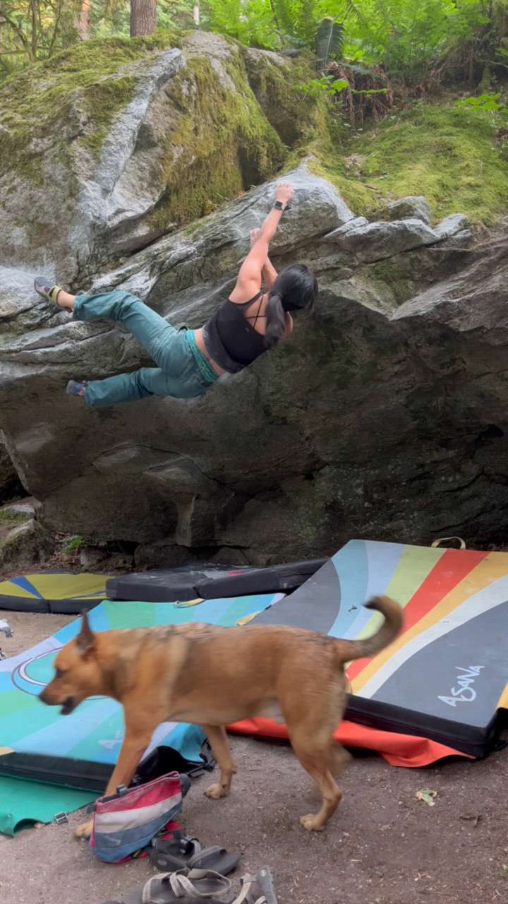 Good Training v4 - North Walls, Squamish Bouldering - Watch Beta Videos