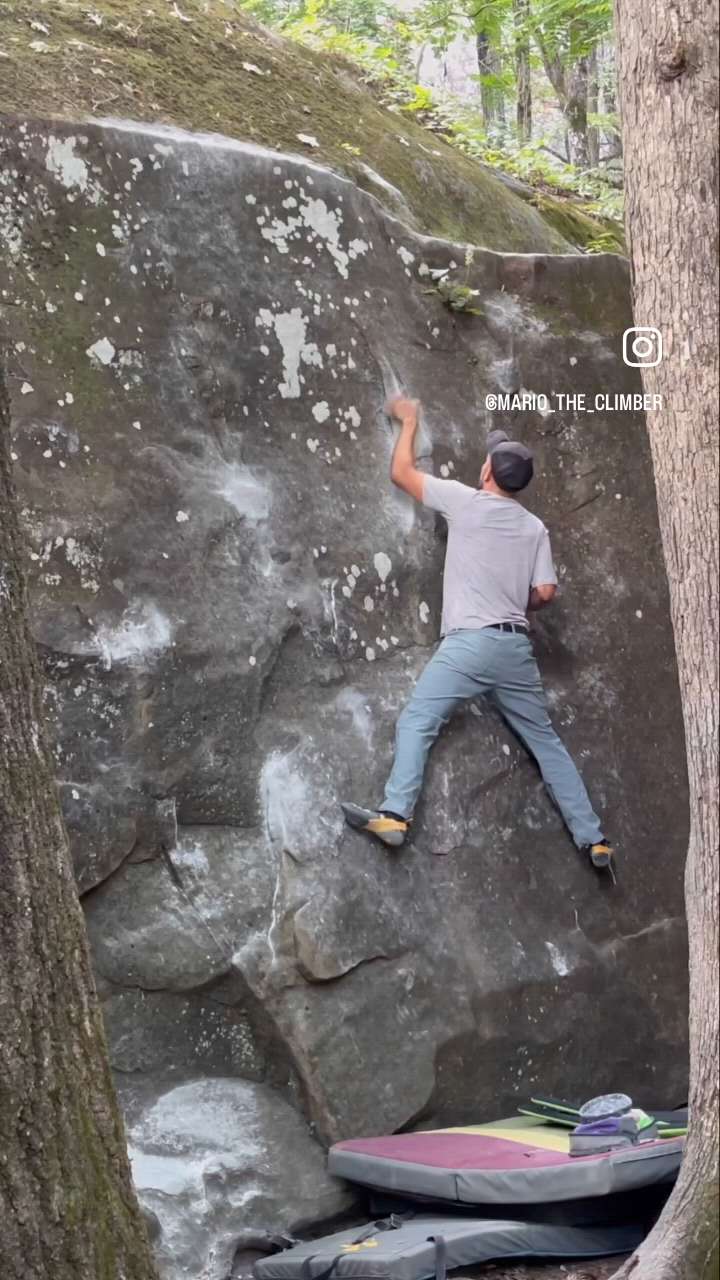 Dirty Bitch Direct v4 - Idaho Boulders, Horseshoe Canyon Ranch ...