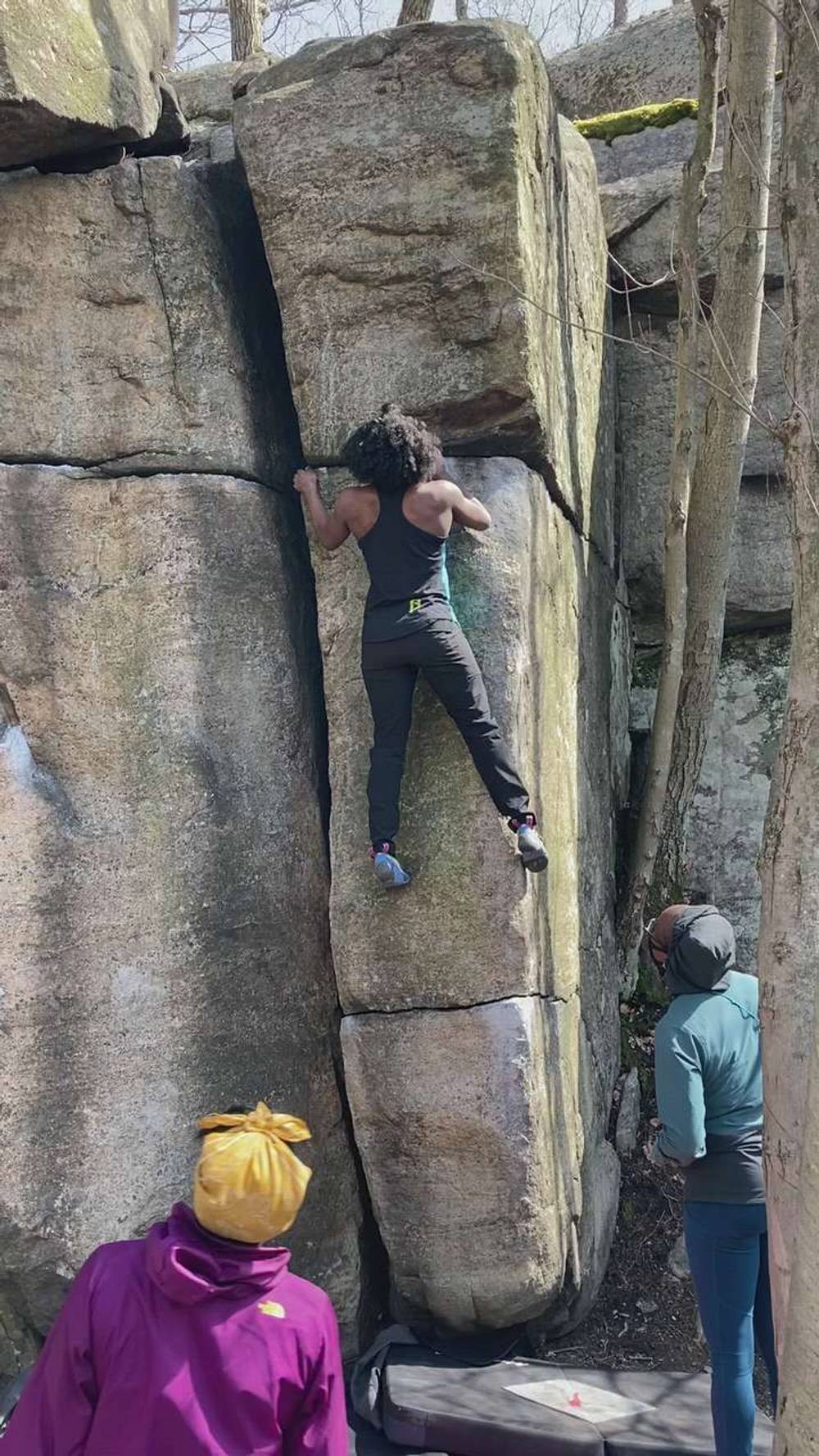 The Pillar v3 - Godzilla Boulder, Powerline Boulders Bouldering - Watch ...