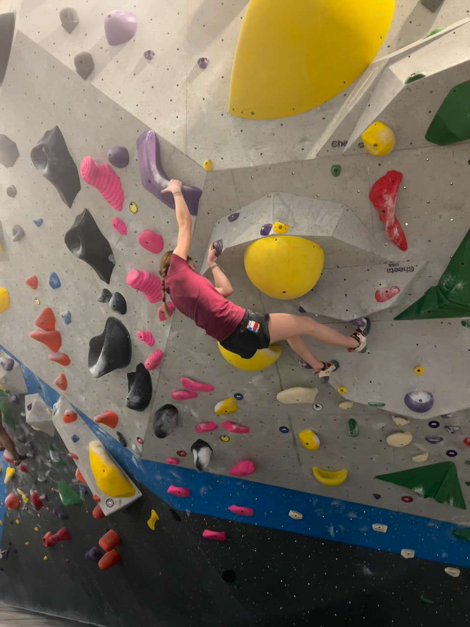 Purple v5 - Movement Plano Bouldering - Watch Beta Videos