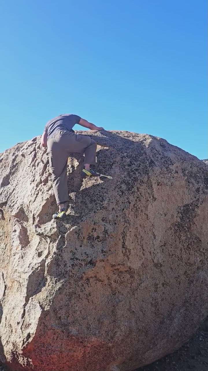 Marsha Contrived v1 - Buttermilks, Bishop Bouldering - Watch Beta Videos
