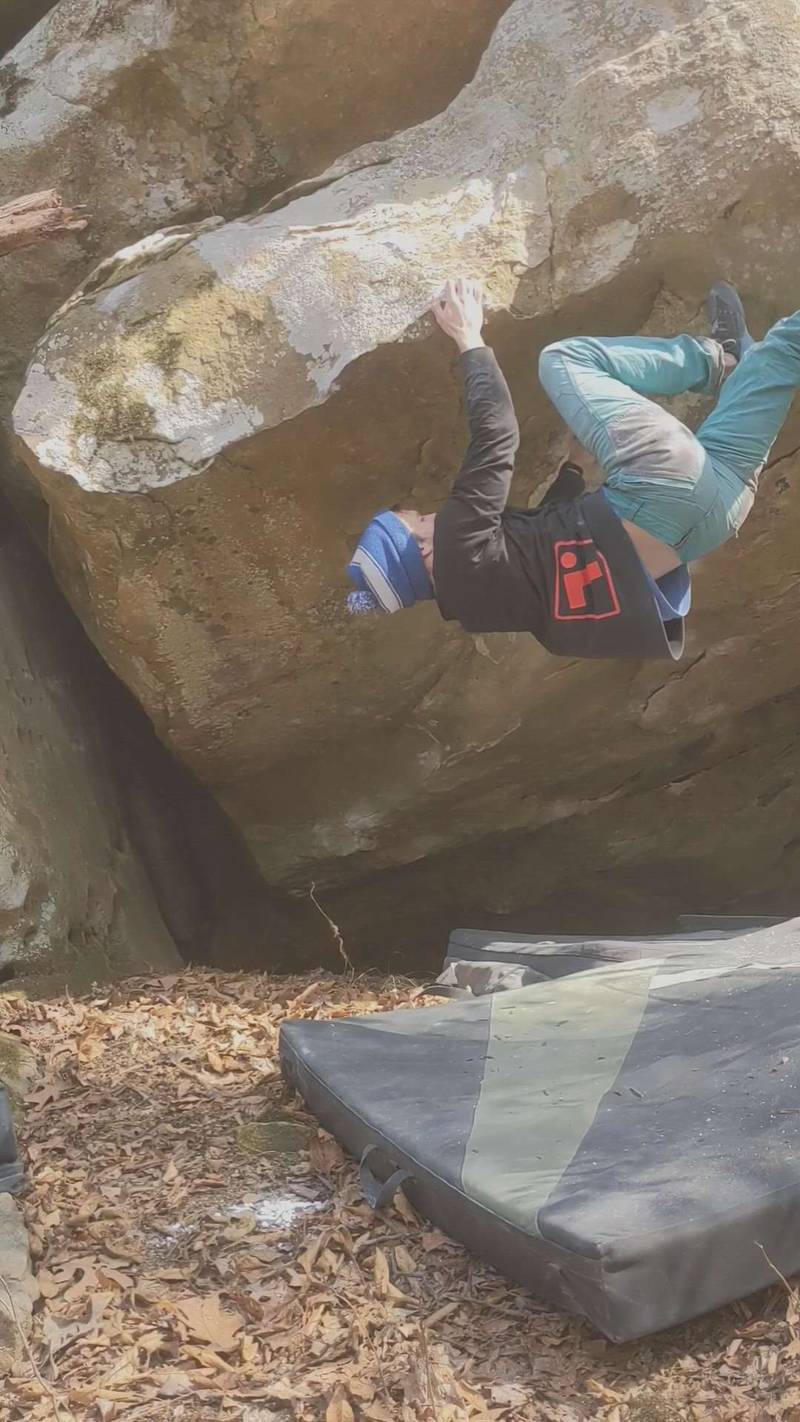 Saluki Strut v6 - Holy Boulders Bouldering - Watch Beta Videos