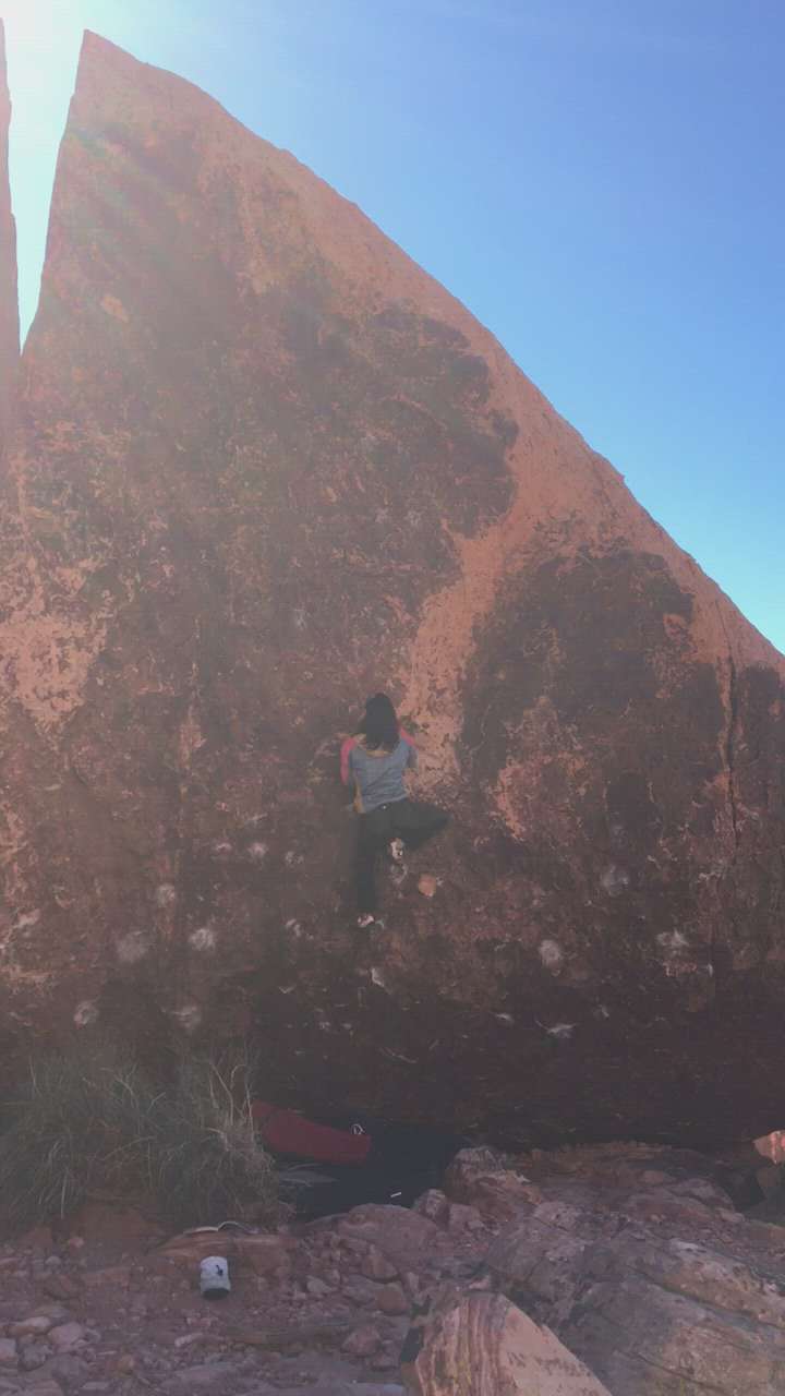 Split Decision v2 - Kraft, Red Rock Bouldering - Watch Beta Videos