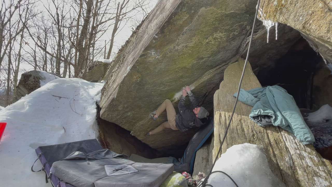 None So Vile v10 - Rose Ledge Boulders, Rose Ledge Bouldering - Watch ...