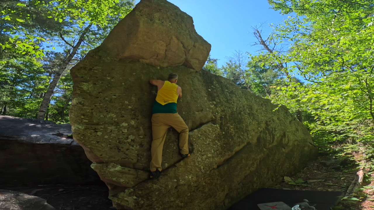 Snail Trail v2 - Gold Mine, The Nooks Bouldering - Watch Beta Videos