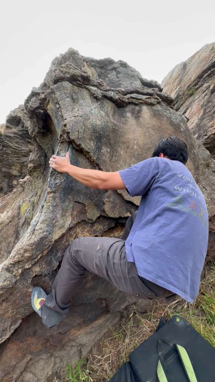 Face of 1000 First Ascents v4 - Cliff House, San Francisco Bouldering ...