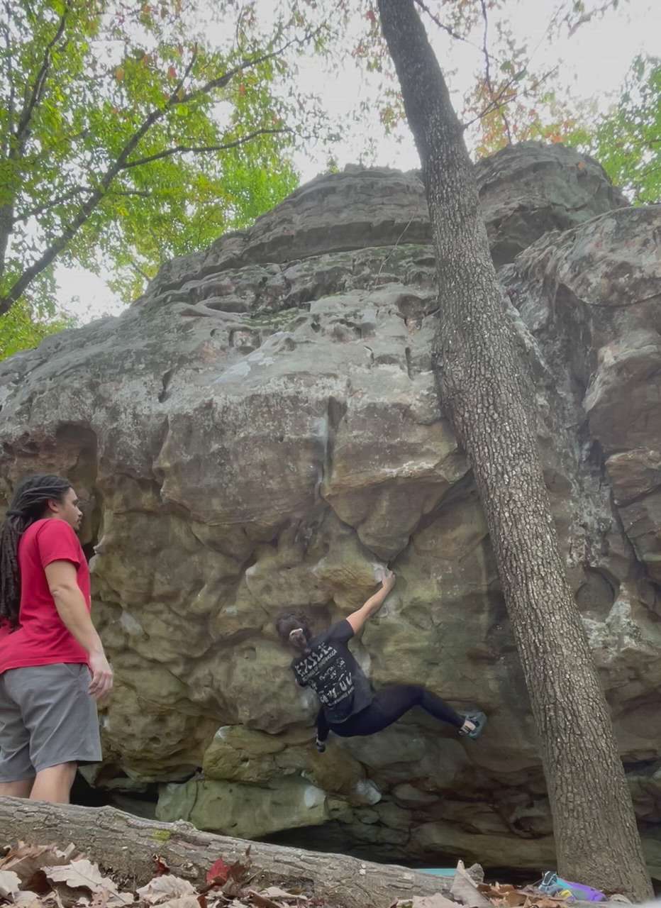 Triple Slap v3 - The Maze, Rocktown Bouldering - Watch Beta Videos