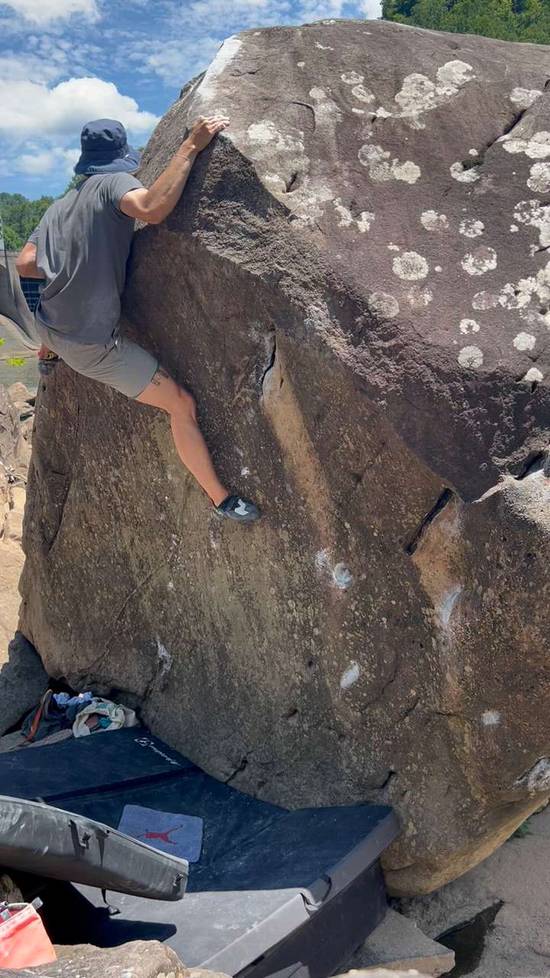 Was That a Boob? v6 - The Dries, New River Gorge Bouldering - Watch ...