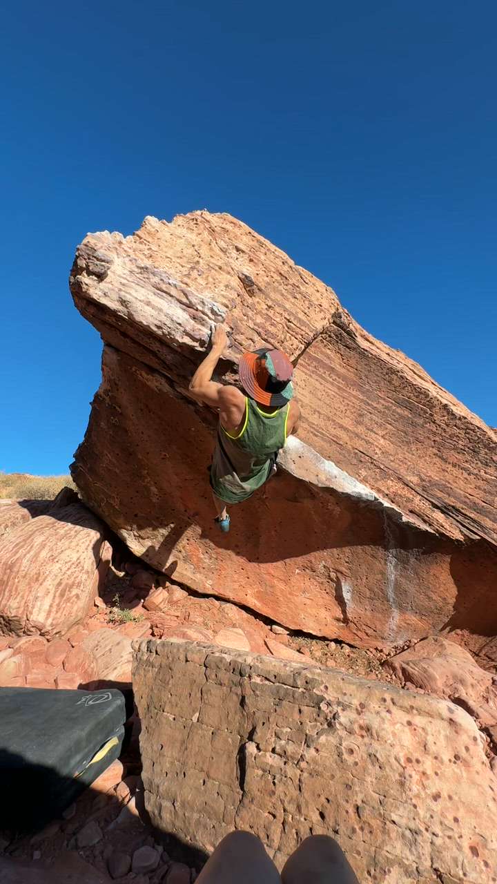 The Wave v3 - Kraft, Red Rock Bouldering - Watch Beta Videos