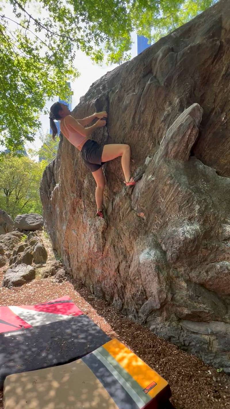 The Flake v0 - Central Park, New York City Bouldering - Watch Beta Videos