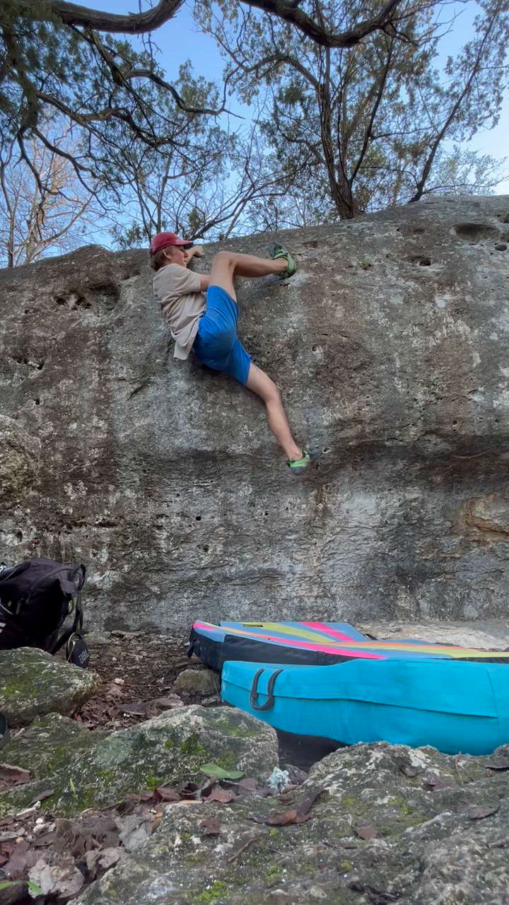 Zen v5 - Lake Belton, Rogers Park Bouldering - Watch Beta Videos