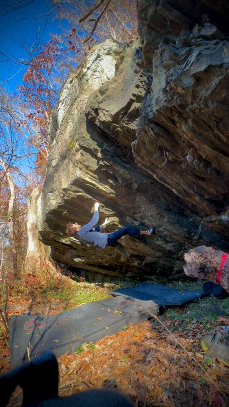 Crunchatize Me Cap'n v5 - Lost Lake, Gunpowder Falls Bouldering - Watch ...