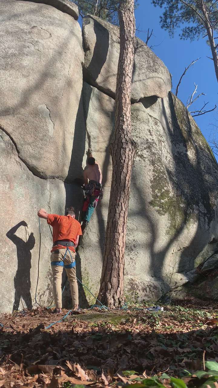 Pine Tree Crack v3 - House Crack Area, Boat Rock Bouldering - Watch ...