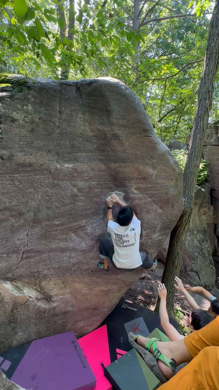 What Up Weasel v7 - West Bluff North, Devil's Lake Bouldering - Watch ...
