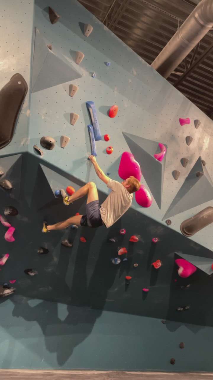 Blue v7 - Austin Bouldering Project Westgate Bouldering - Watch Beta Videos