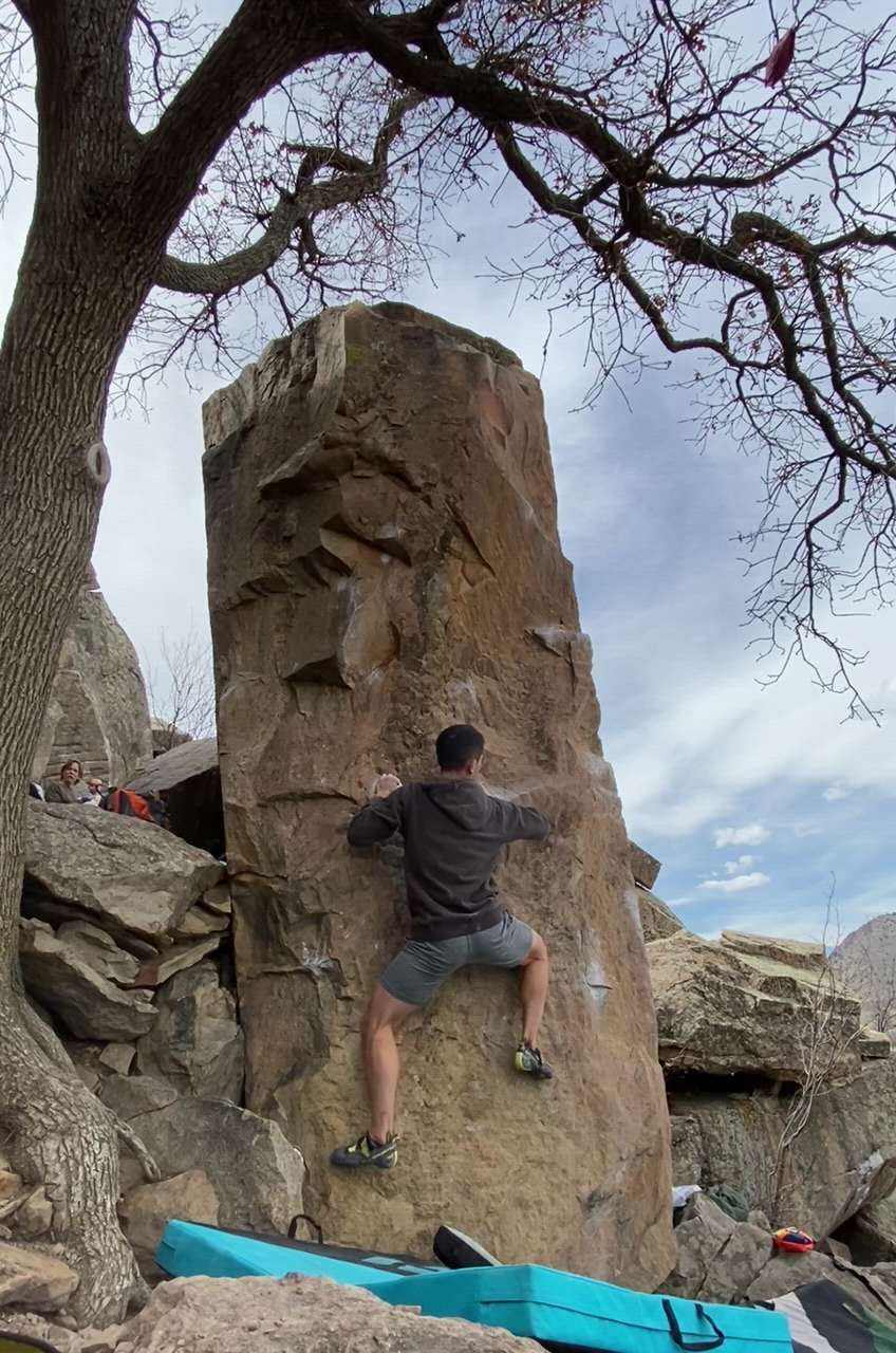 Helicopter v6 - The North Side, Morrison Bouldering - Watch Beta Videos
