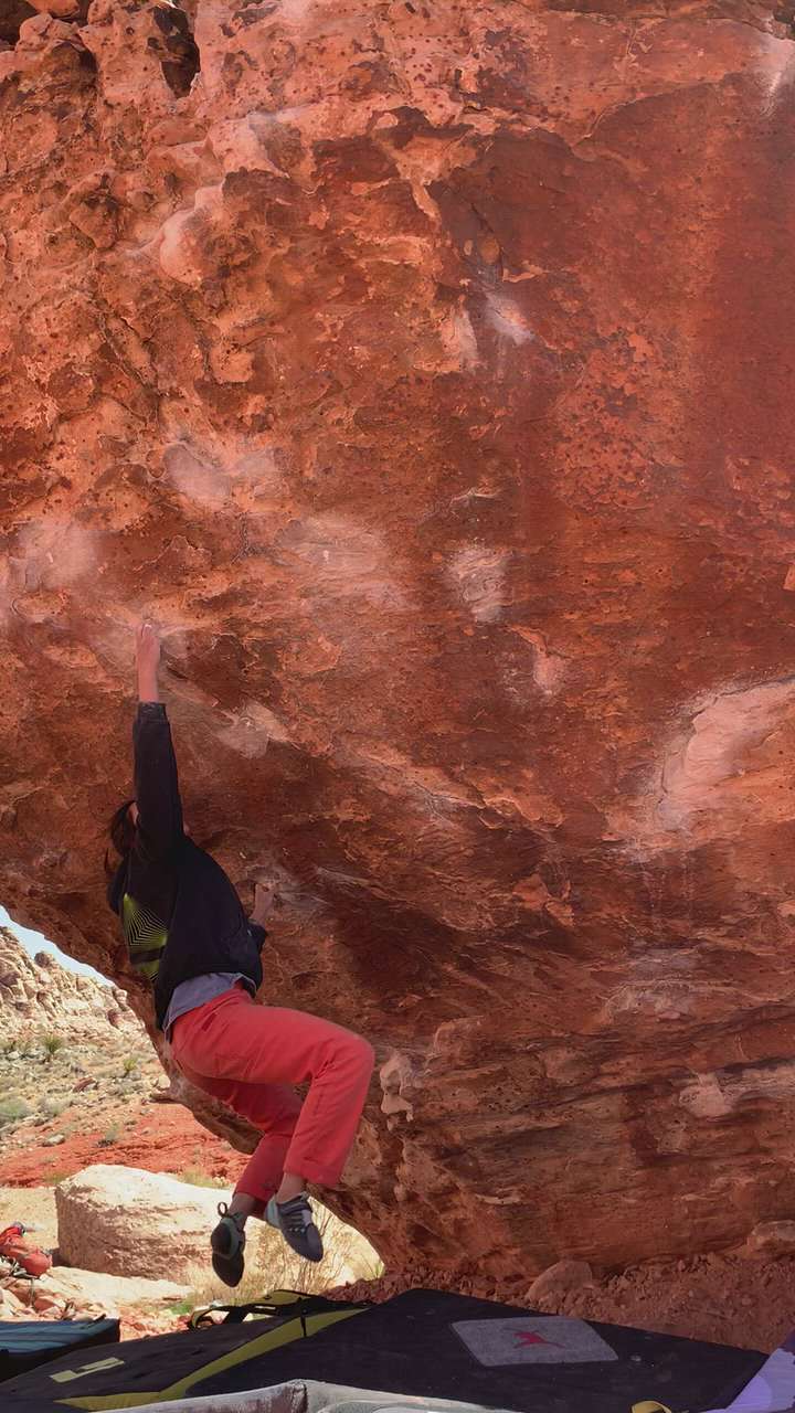 Monkey Bar Direct v8 - Kraft, Red Rock Bouldering - Watch Beta Videos