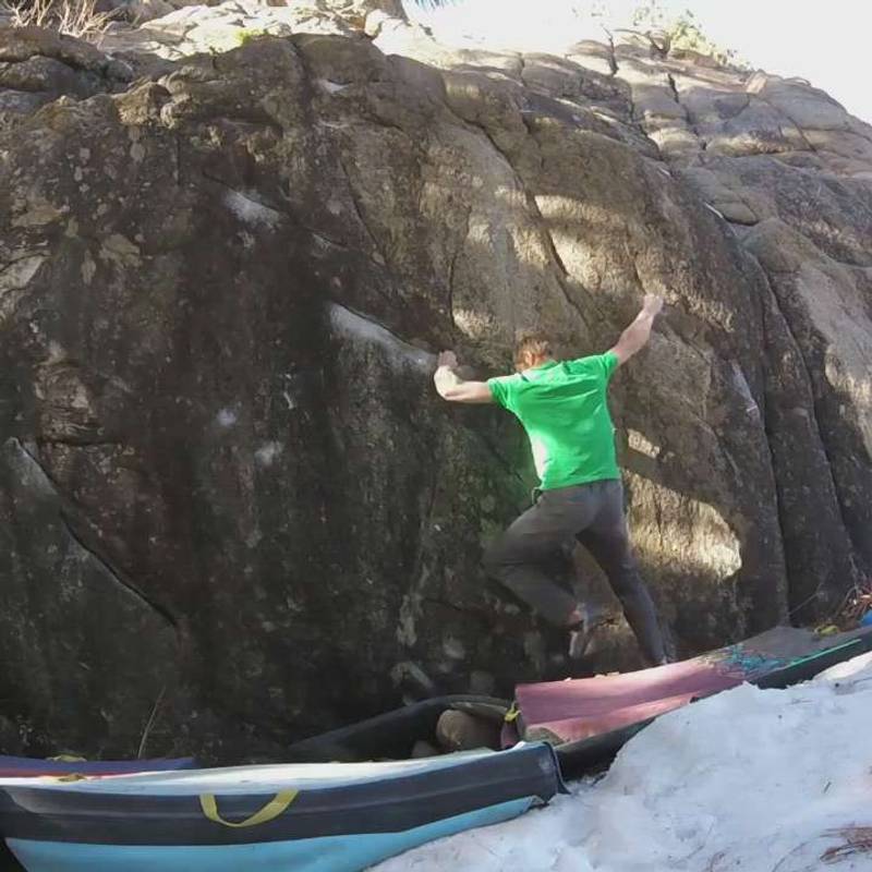 Freak Accident v12 - Upper Canyon, Boulder Canyon Bouldering - Watch ...