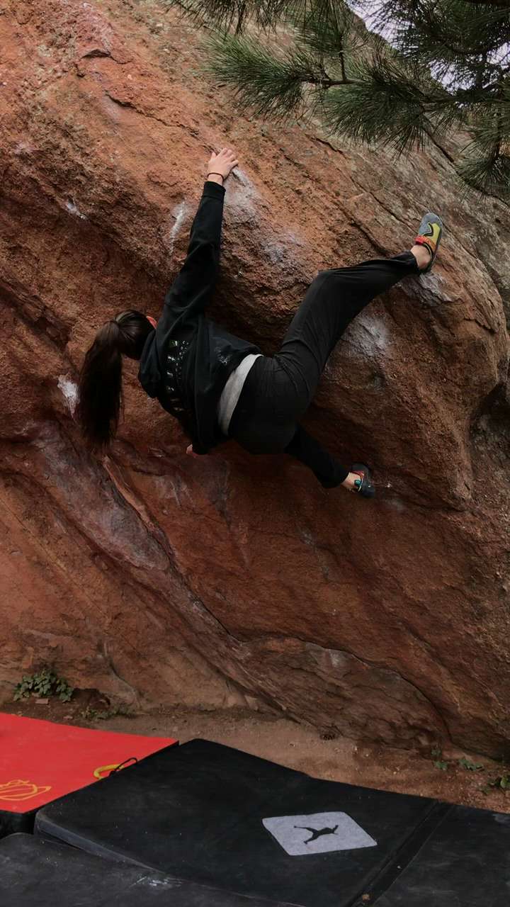 Bob's Bulge v6 - Lower Flag, Flagstaff Mountain, CO Bouldering - Watch ...