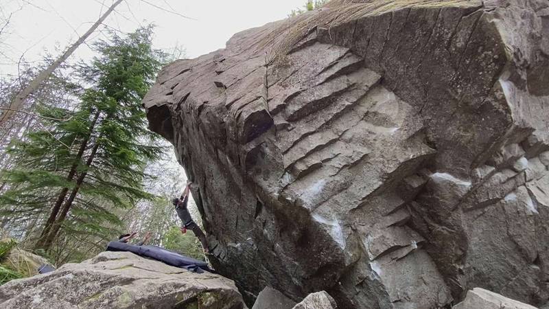 Ground Zero v8 - Lower Gold Bar, Gold Bar Bouldering - Watch Beta Videos
