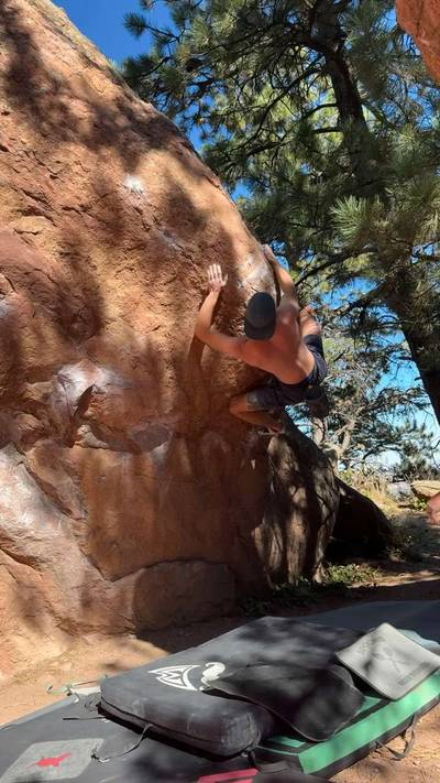 Bob's Bulge v6 - Lower Flag, Flagstaff Mountain, CO Bouldering - Watch ...