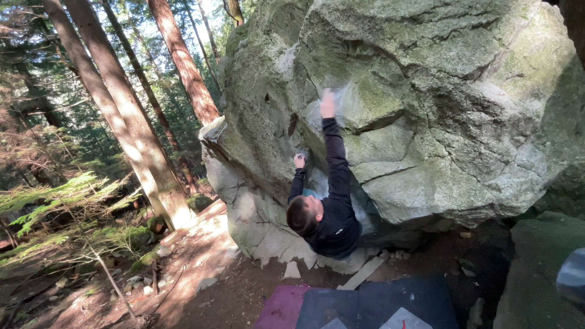 Black Mark v4 - Grand Wall, Squamish Bouldering - Watch Beta Videos
