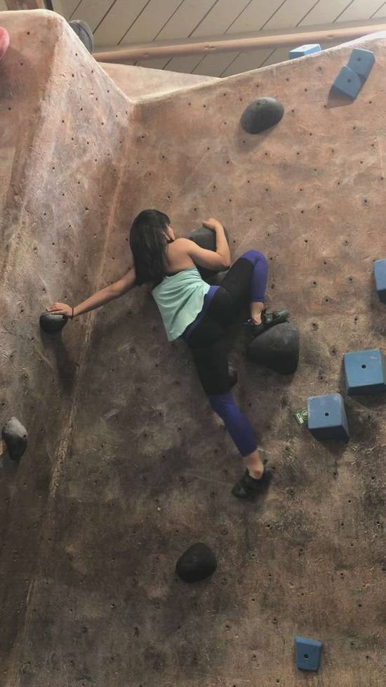 Yellow Boulder - Bridges Rock Gym Bouldering - Watch Beta Videos
